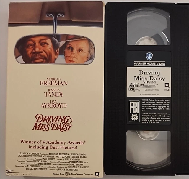 DRIVING MISS DAISY - Morgan Freeman (VHS, 1989) **Buy 2 Get 1 Free** £3 ...