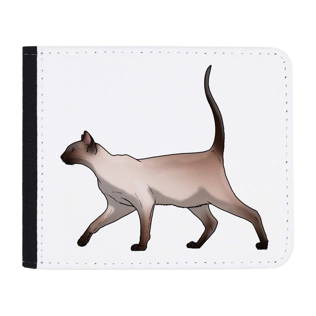 'WALKING SIAMESE CAT' Wallet (WL00016175) £10.99 - PicClick UK