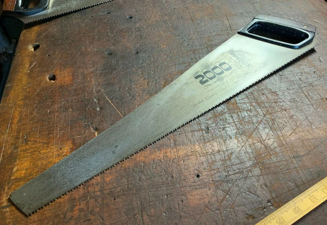 VINTAGE SANDVIK 2000 22" Cross Cut Panel Saw 8 PPI Made in Sweden 1970s ...