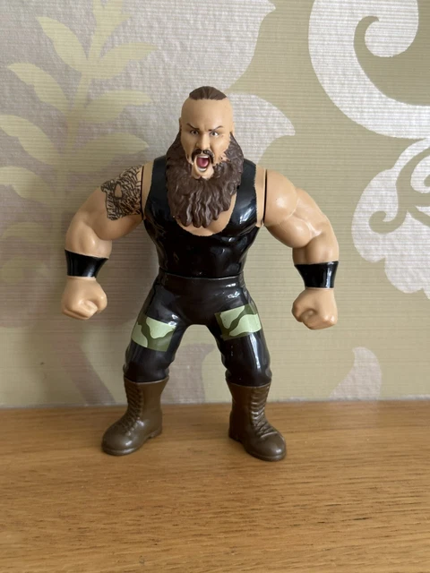 WWE WWF MATTEL Retro Wrestling Figure. Series 8: Braun Strowman £12.06 - PicClick UK