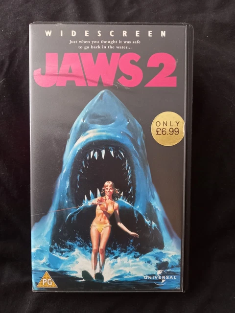 JAWS 2 . VHS Video Cassette £13.19 - PicClick UK