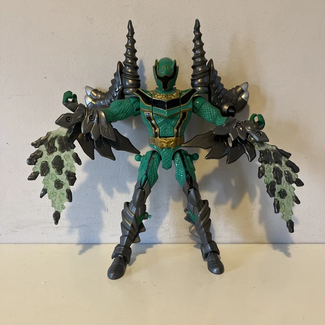 POWER RANGERS MYSTIC Force Green Ranger Minotaurus Dragon Figure Bandai ...