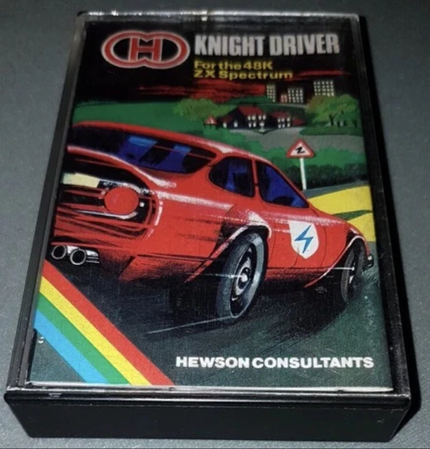 KNIGHT DRIVER - HEWSON - ZX Spectrum 48K/128K - Cassette - RARE / 1st ...