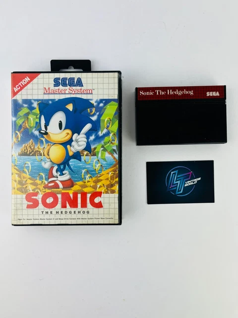 JEU SEGA MASTER System - Sonic The Hedgehog - Sans Notice EUR 14,90 ...