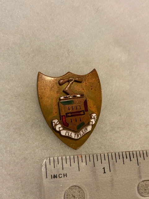 AUTHENTIQUE WWII US Army 5th Infantry Regiment Unit DI DUI Crest ...