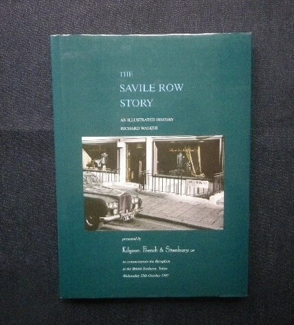 LONDON SAVILE ROW Story Men'S Clothing Tailor Book Kilgour French ...