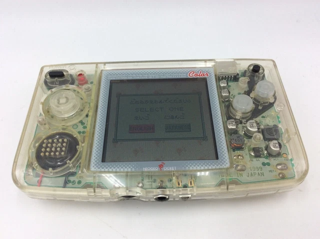 CONSOLE NEO GEO Pocket Color SNK Crystal Clear Skelton Japon EUR 148,03 ...