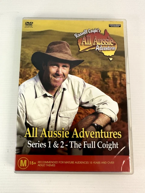 RUSSELL COIGHT DVD All Aussie Adventures Complete Series 1 & 2 The Full ...