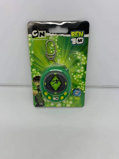BEN 10 OMNITRIX Sound Blaster Keychain w/ Sound & Light Cartoon Network ...