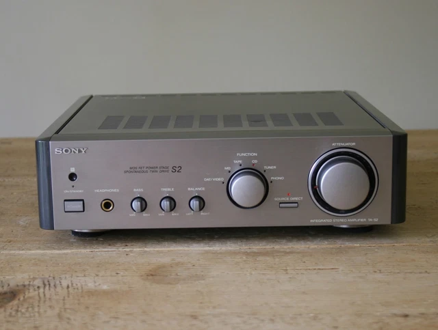 EXCELLENT SONY TA-S2 MOSFET Integrated Amplifier with Phono Stage - La ...