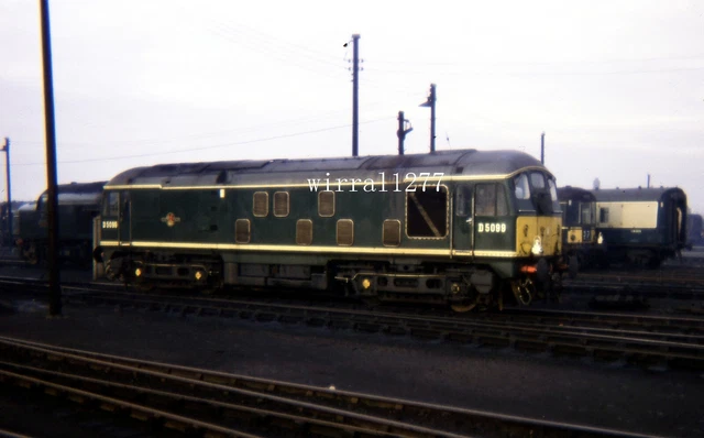 6X4 COLOUR RAILWAY photograph Class 24 D5099 at York ? 01.67 £1.00 ...