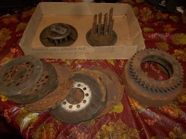 ANTIQUE HARLEY DAVIDSON Knucklehead Panhead Primary Chain Drive Clutch ...