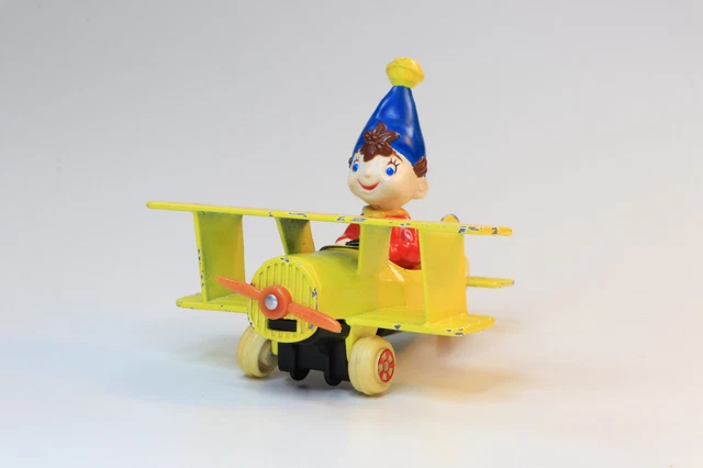 VINTAGE NODDY FLYING His PLane 1985 giocattolo classico pressofuso ...
