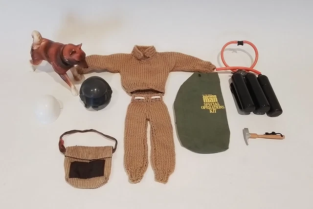 COLLECTION OF VINTAGE Original Action Man Accessories 1970s Good ...