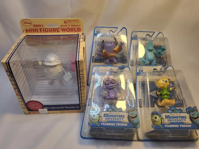 NEW DISNEY MONSTERS Inc University Toy Figure Bundle / Joblot Mike ...
