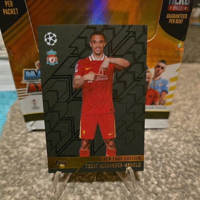 CARTE BLACK EDGE Trent Alexander Arnold Match Attax 2024/2025 Liverpool ...