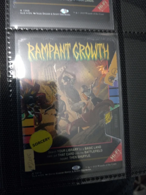 RAMPANT GROWTH, SECRET Lair : Now on VHS ! - Feuille - Magic the ...