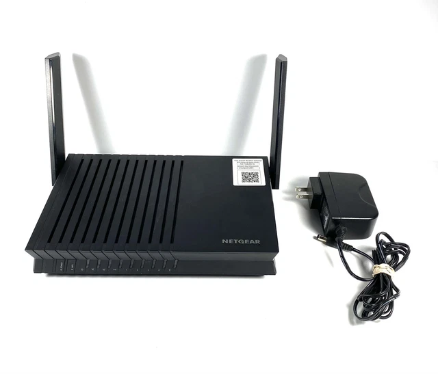 NETGEAR NIGHTHAWK RAX15 4-Stream Dual-Band Wi-Fi 6 Router w/ Power Cord ...