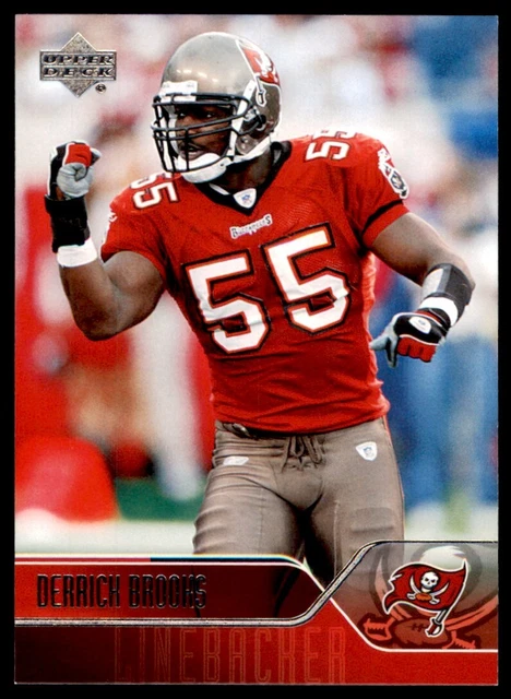 2004 UPPER DECK Derrick Brooks Tampa Bay boucaneers #187 EUR 4,70 ...