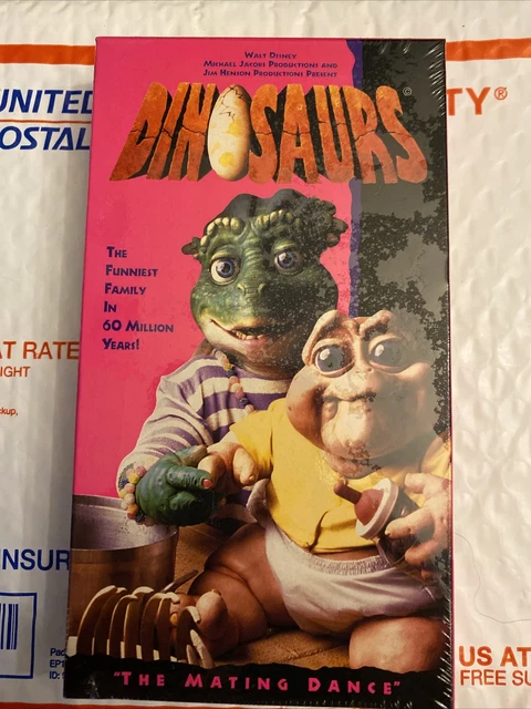 BANDE VHS WALT Disney Dinosaurs "The Mating Dance" 1991 volume 2 scellée EUR 11,12 - PicClick FR