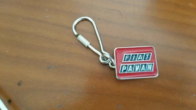 FIAT PAVAN - Portachiavi pubblicitario anni 60/70 Piove di Sacco ...