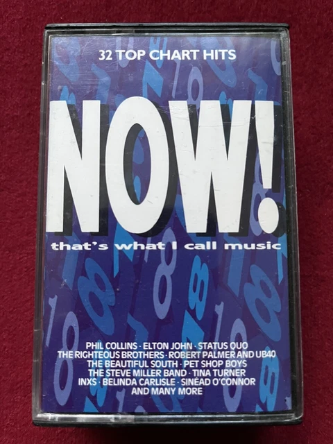 NOW THATS WHAT I Call Music Double Cassette Box Vol 18 32 Top Chart ...