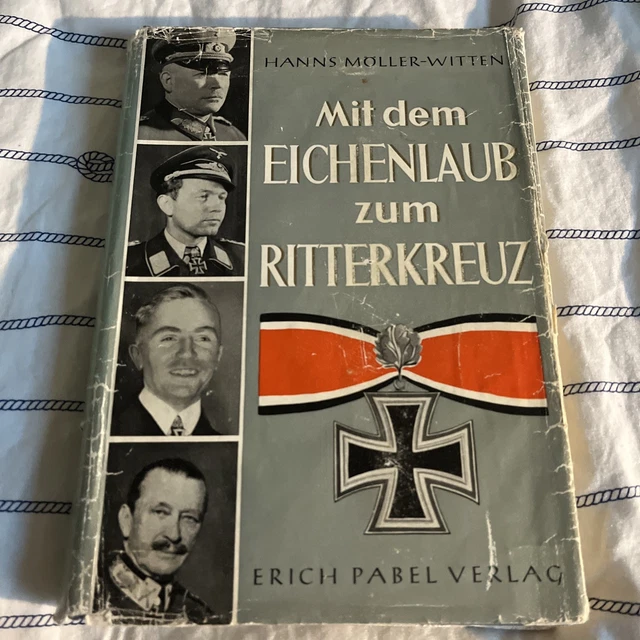 MIT DEM EICHENLAUB zum Ritterkreuz Pabel Erstausgabe um 1962 guter ...
