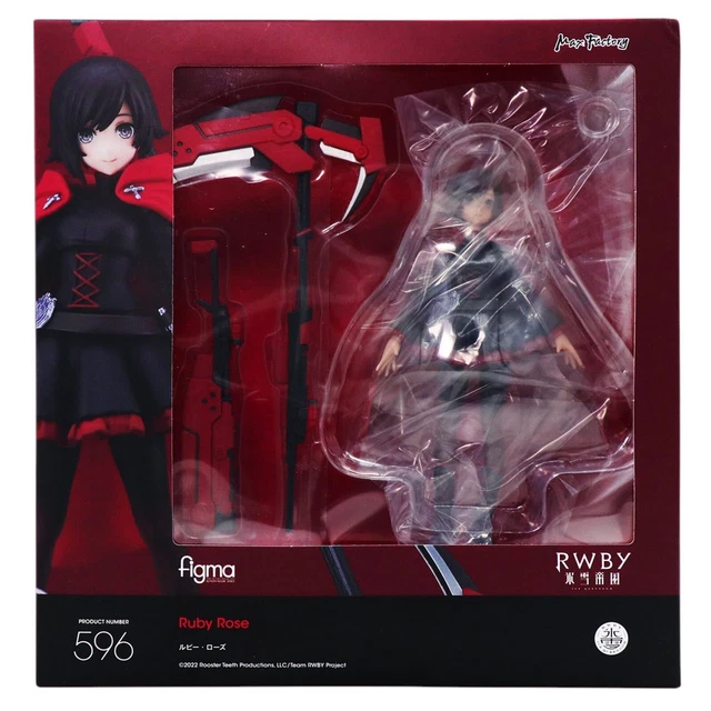 FIGURINE ANIMÉE RWBY Ice Queendom Ruby Rose 5 pouces figma Max Factory ...