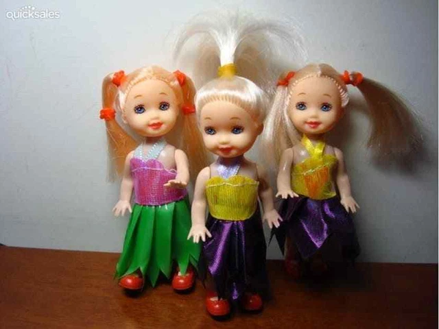 BARBIE DOLL SIZED Cloth/Accessory@50 pcs Kelly sized Dolls@Pretty/ON ...