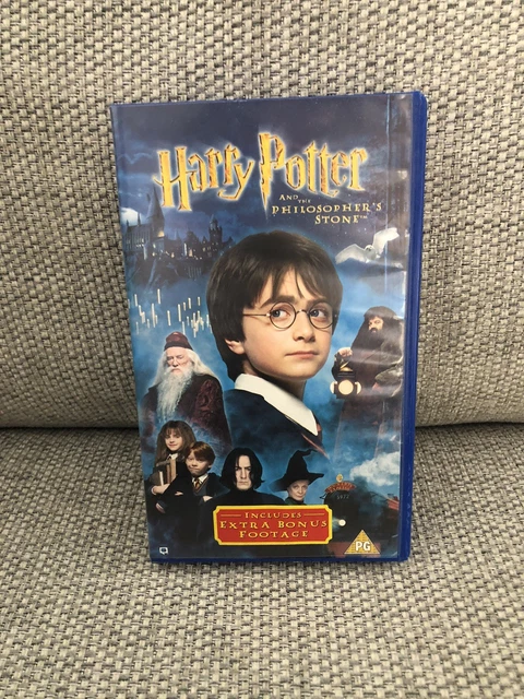 HARRY POTTER AND The Philosopher's Stone, VHS Video, 2002, Cert PG ...