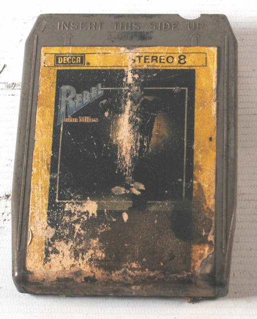 CASSETTE DE CARTOUCHE 8-Track JOHN MILES REBEL PROG ROCK EUR 1,98 ...