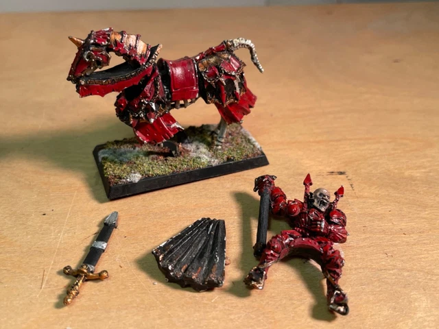 WARHAMMER FANTASY VAMPIRE counts vampire lord mounted all metal $17.08 ...