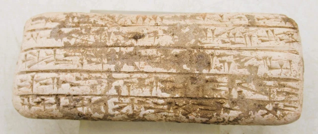 A235 ANCIENT NEAR Eastern Clay Tablet With Early Form Of Writing Ca ...