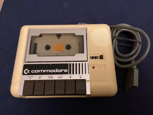 CASSETTA COMMODORE DATASSETTE Taiwan per computer C 64 Vic 20 (268 ...