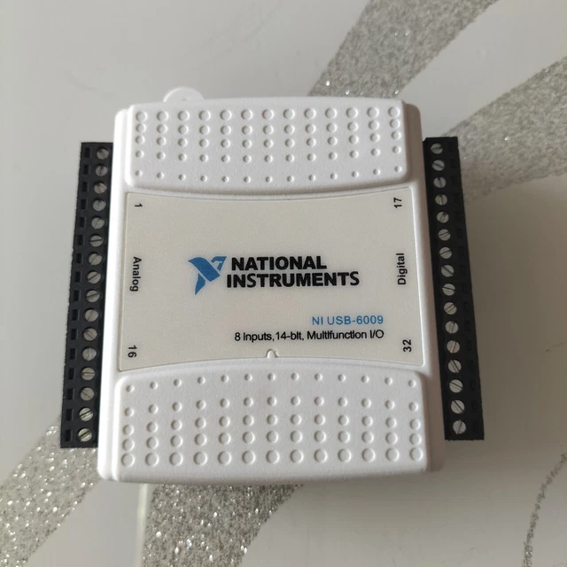 NATIONAL INSTRUMENTS USB-6009 779026-01 Data Acquisition Card NI DAQ ...