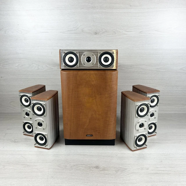 DENON SC-A500SD 5X speakers Surround DSW-500SD Woofer home cinema ...