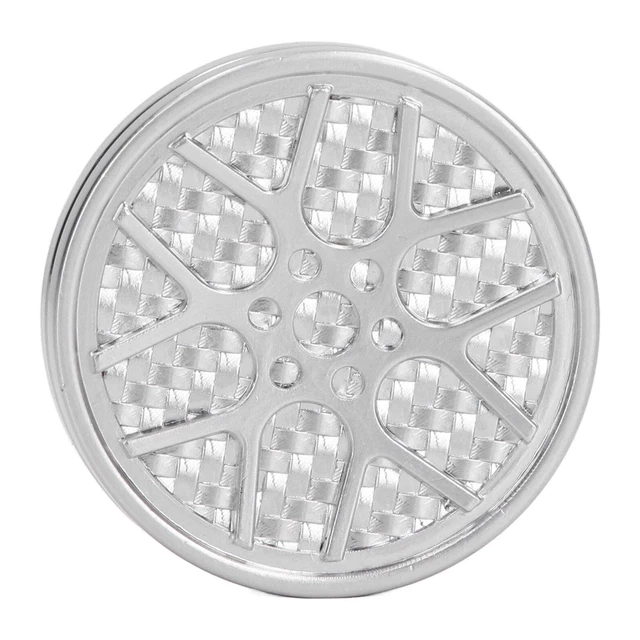 METAL ADHD HAPTIC Coin Adult Hollow Hub Pattern Anxiety Stress Relief ...