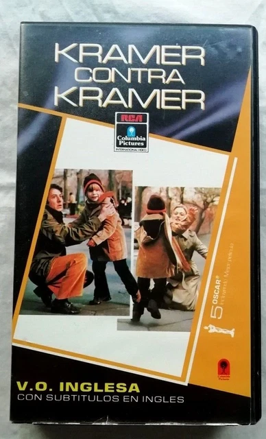 KRAMER VS. KRAMER HVS Tape V.O: English Dustin Hoffman Meryl Streep £27 ...