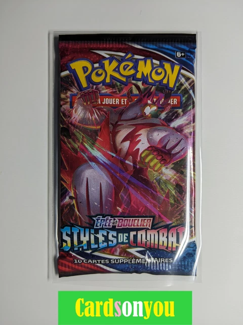 POKÉMON 2021 ° EB5 ° Style de Combat ° Booster illustration Shifours ...