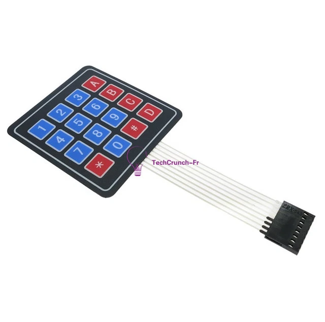 Arduino Raspberry Pi Diy Keypad Matrix 4x4 16 Key Soft Keyboard £310 Picclick Uk