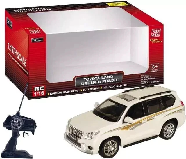 KIDS ELECTRIC TOY Remote Control Scale Rc Toyota Land Cruiser Car Gift ...