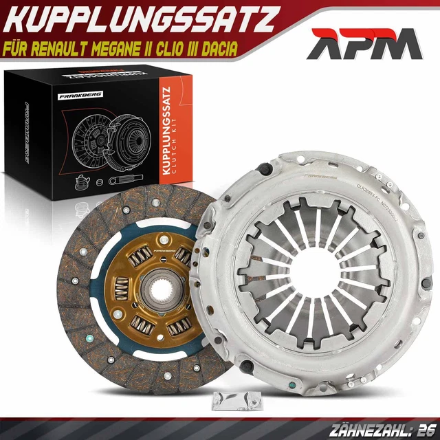 KIT EMBRAYAGE POUR Renault Megane II Clio III Kangoo Être Bop Dacia Logan Dokker EUR 53,07 ...