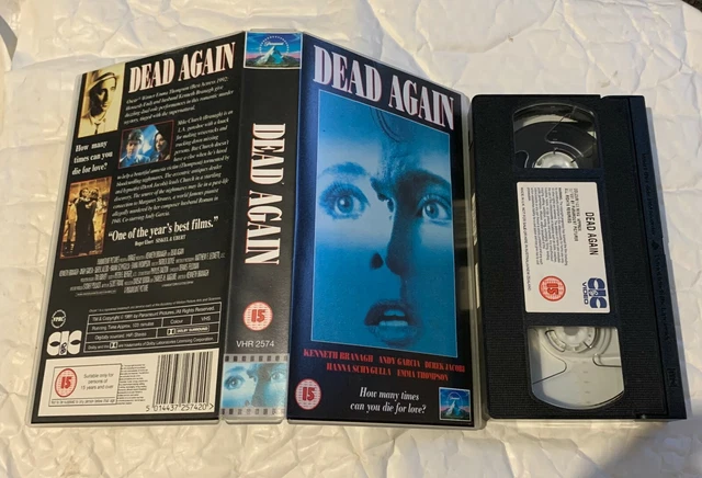 DEAD AGAIN {1991, Vhs/Pal} Kenneth Branagh, Emma Thompson, Andy Garcia. Deleted! £12.99 ...