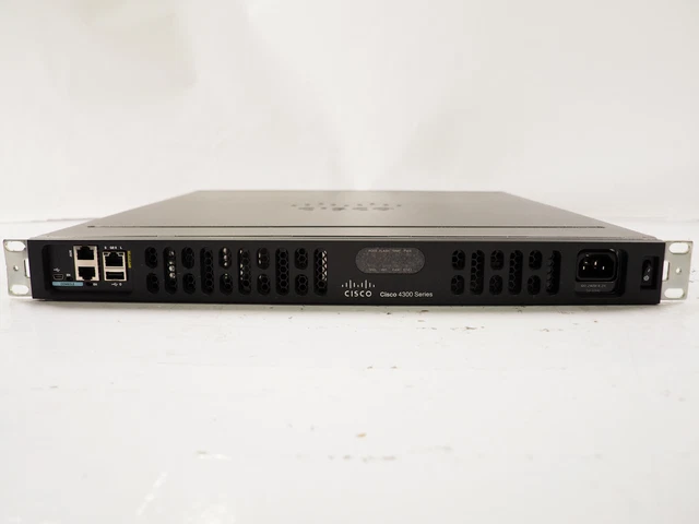 CISCO 4300 SERIES ISR4331/K9 V04 Integrated Services Router w/ NIM 4G ...