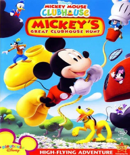 Mickey Mouse Clubhouse Mickeys Great Clubhouse Hunt Dvd 2007 £2 4848