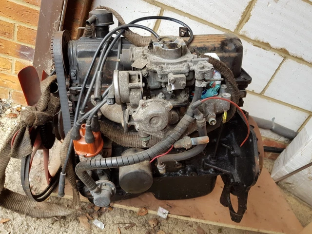 FORD 2000CC PINTO Engine complete as shown. (2.0 Litre) SOHC FF2000 £ ...