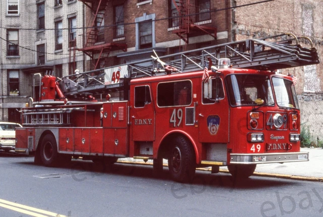 FDNY LADDER 49 Seagrave Fire Apparatus Slide. $10.00 - PicClick