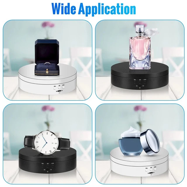 SUPPORT ROTATIF ÉLECTRIQUE avancé pour la photographie et les ...