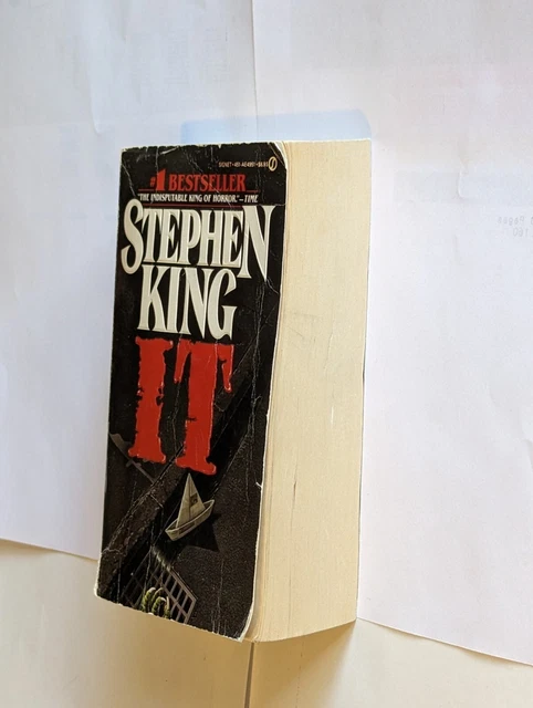 IT STEPHEN KING 1st Edition 1987 Signet Print Horror Novel, GOOD ...