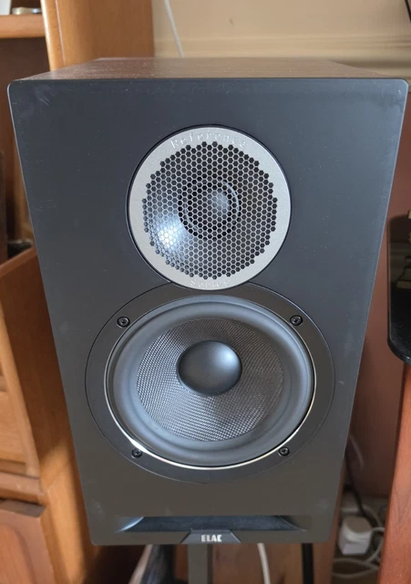 ELAC DEBUT REFERENCE DBR62 Bookshelf Speakers Black/Walnut £317.80 ...